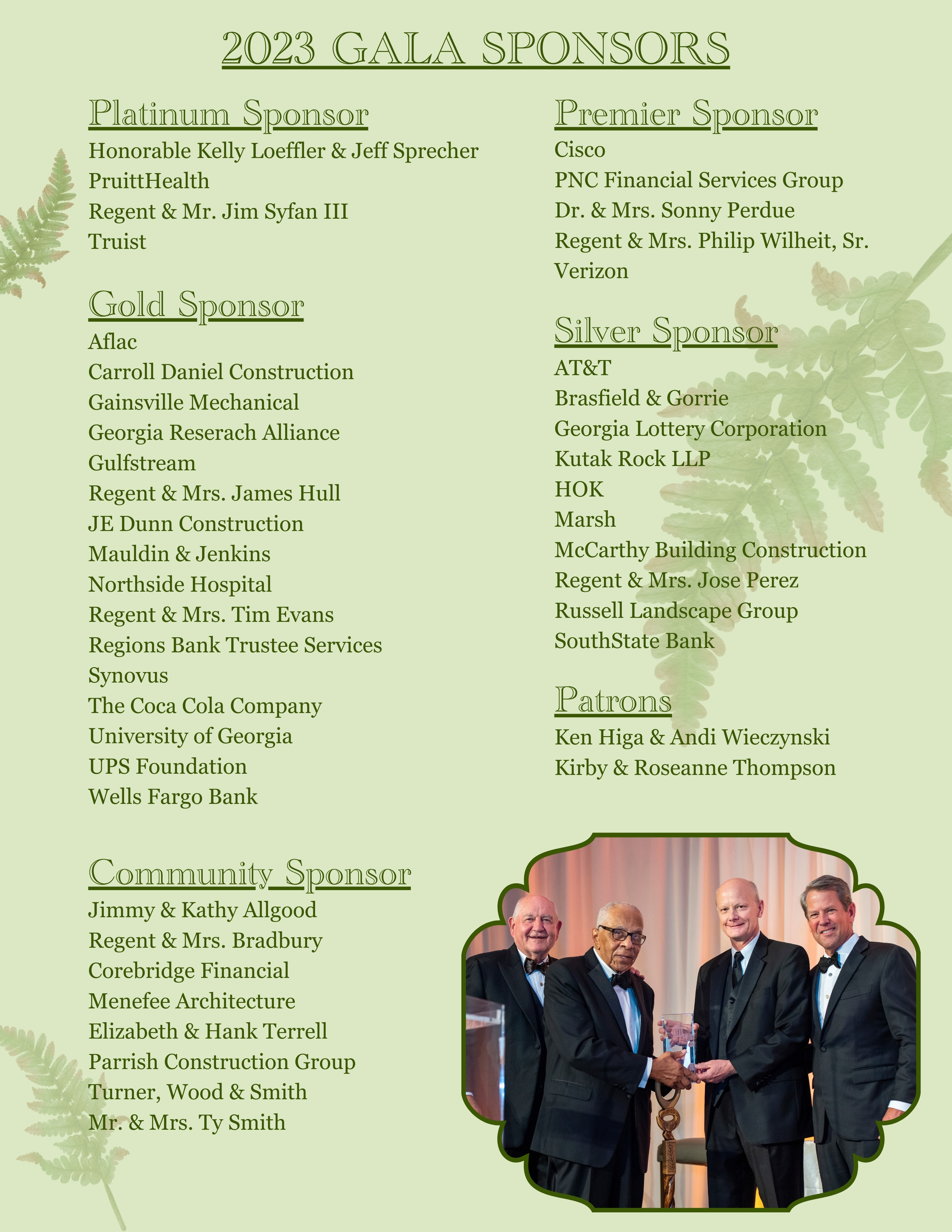 Regents' Scholarship Gala - USG Foundation